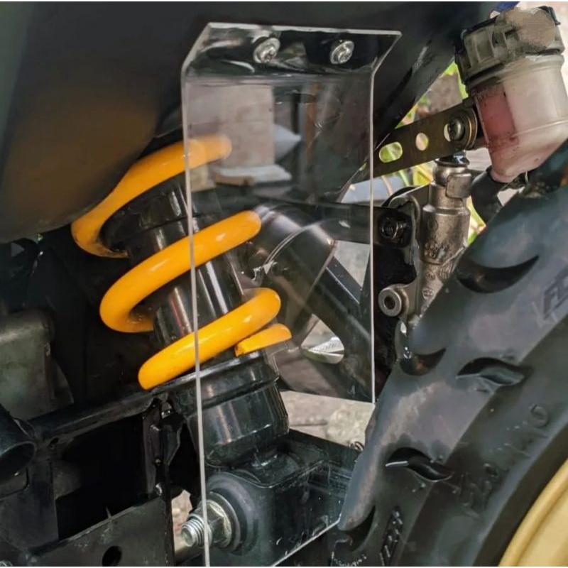 Mica Acrylic shock Protector MX KING, NJMX135 + Bolt | Shopee Philippines