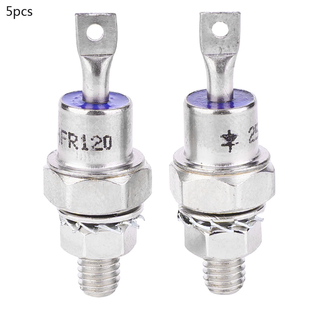 5 Pair 25HFR 25HF Rectifier Diode 25A 1200V Iron Base Forward/Reverse ...