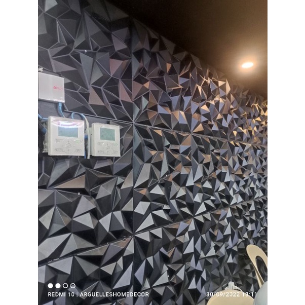 3D Wall PVC Panel Modern Interior Design 50cm x 50cm | Shopee Philippines