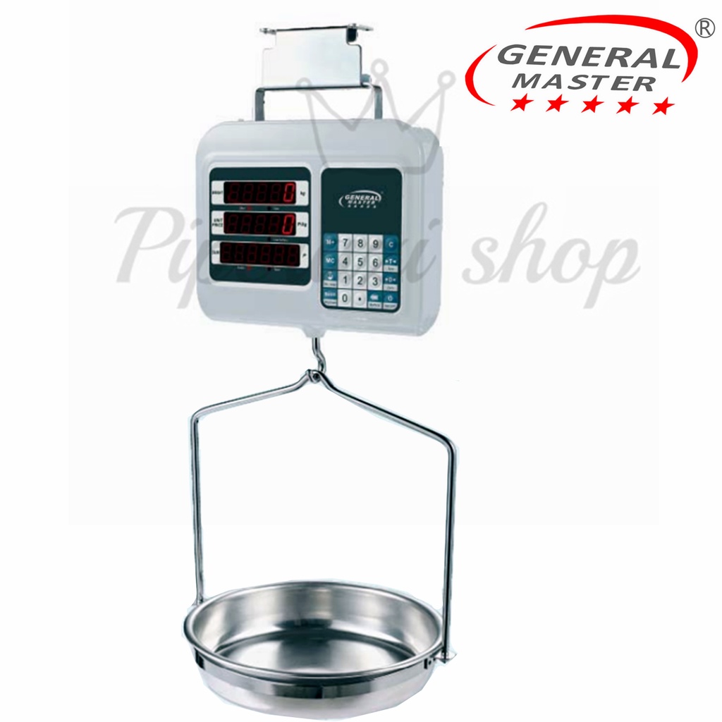General Master Weighing Scale Digital Hanging Scale with Price ...