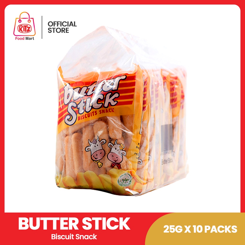 Rich Garden Butter Stick Biscuits (10 packs) | Shopee Philippines