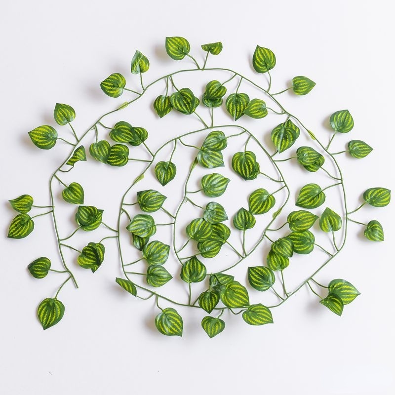 210cm Artificial Green Vine Leaves Leaf Hanging Plants Home Decoration ...