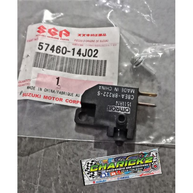 SGP Stop Lamp SWITCH FRONT RAIDER 150 carb & Fi/GIXXER/RAIDER j110 ...