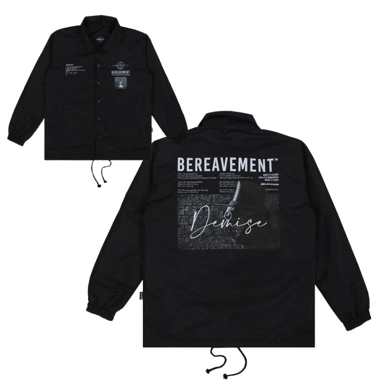 Dobujack Jacket BEREAVEMENT I Coach Jacket Black Latest Premium ...