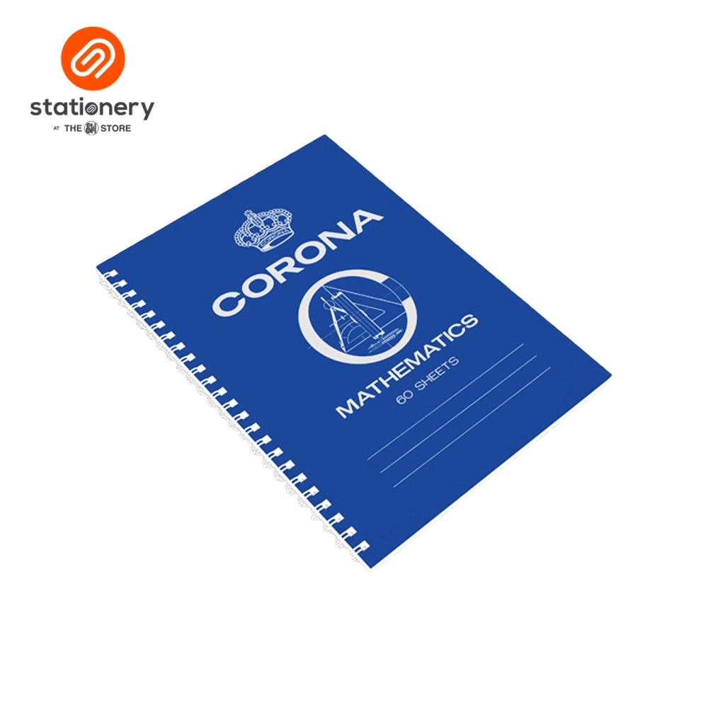 Corona Spiral Math Notebook 60lvs | Shopee Philippines