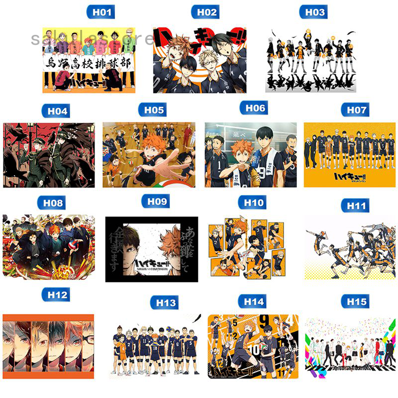 Haikyuu Anime Poster Boy's Room Decor Posters Haikyuu Cartoon Posters ...