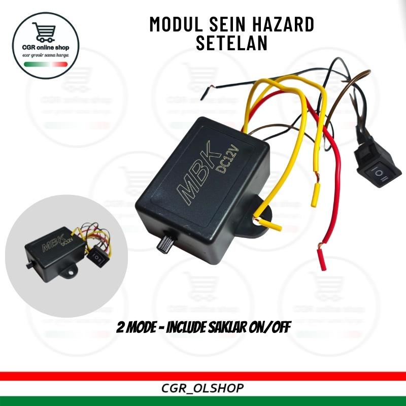 Hazard RELAY TOURING EMERGENCY LIGHT MODULE HAZARD 12 VOLT MOTORCYCLE ...