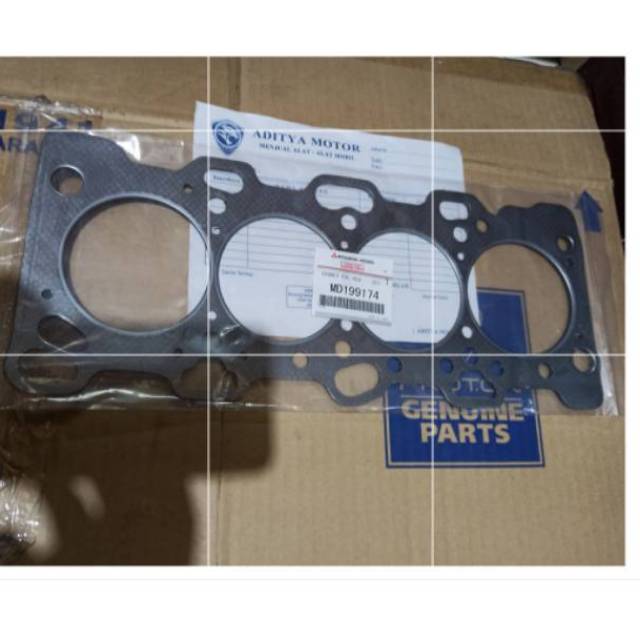 Gasket packing cylinder head header galant VR kuda grandia 2.0cc ...