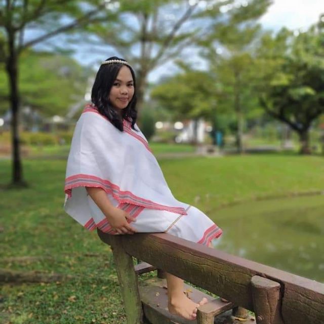 ABRA ethnic wear poncho and tapis | Shopee Philippines