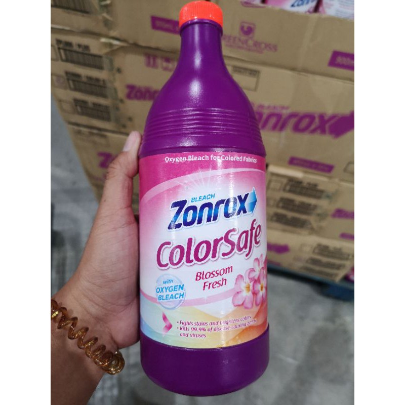 Zonrox Bleach Color Safe Blossom Fresh 900mL Authentic | Shopee Philippines