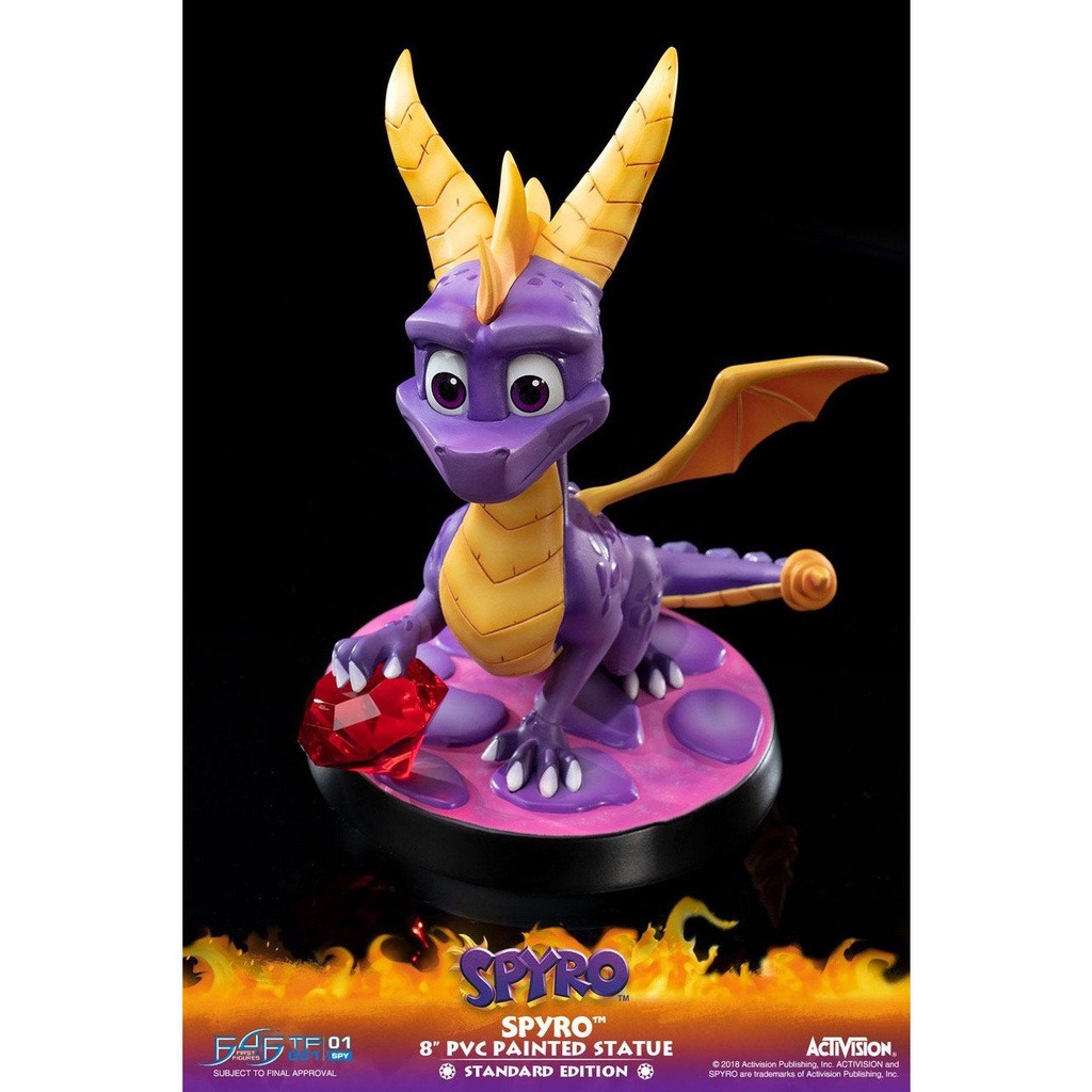 F4F Spyro The Dragon 8" Figure PVC Figure Statue (Standard Edition ...