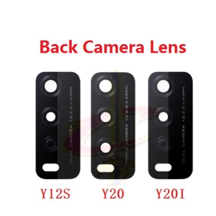 【JXD】camera Lens For VIVO Y20 Y20i Y20S G Y12S Y12A with adhesive ...