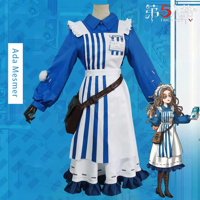 Game Identity V Ada Mesmer Cosplay Lawson Store Manager Costume ...