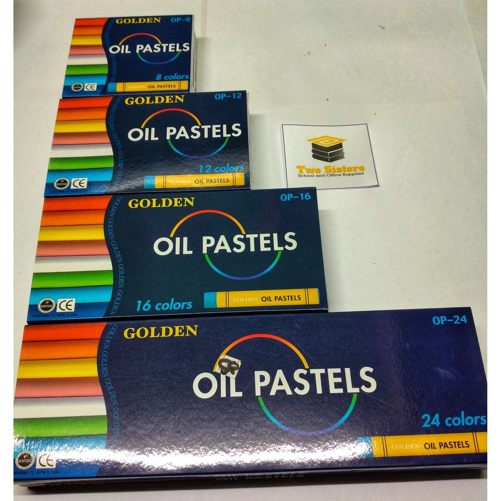 Oil Pastels Original Golden And HBW by 8's, 12's, 16's & 24's Colors ...