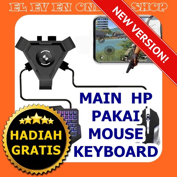 INDO Converter SOVAWIN P5 Mouse Keyboard Wireless Bluetooth Android HP ...