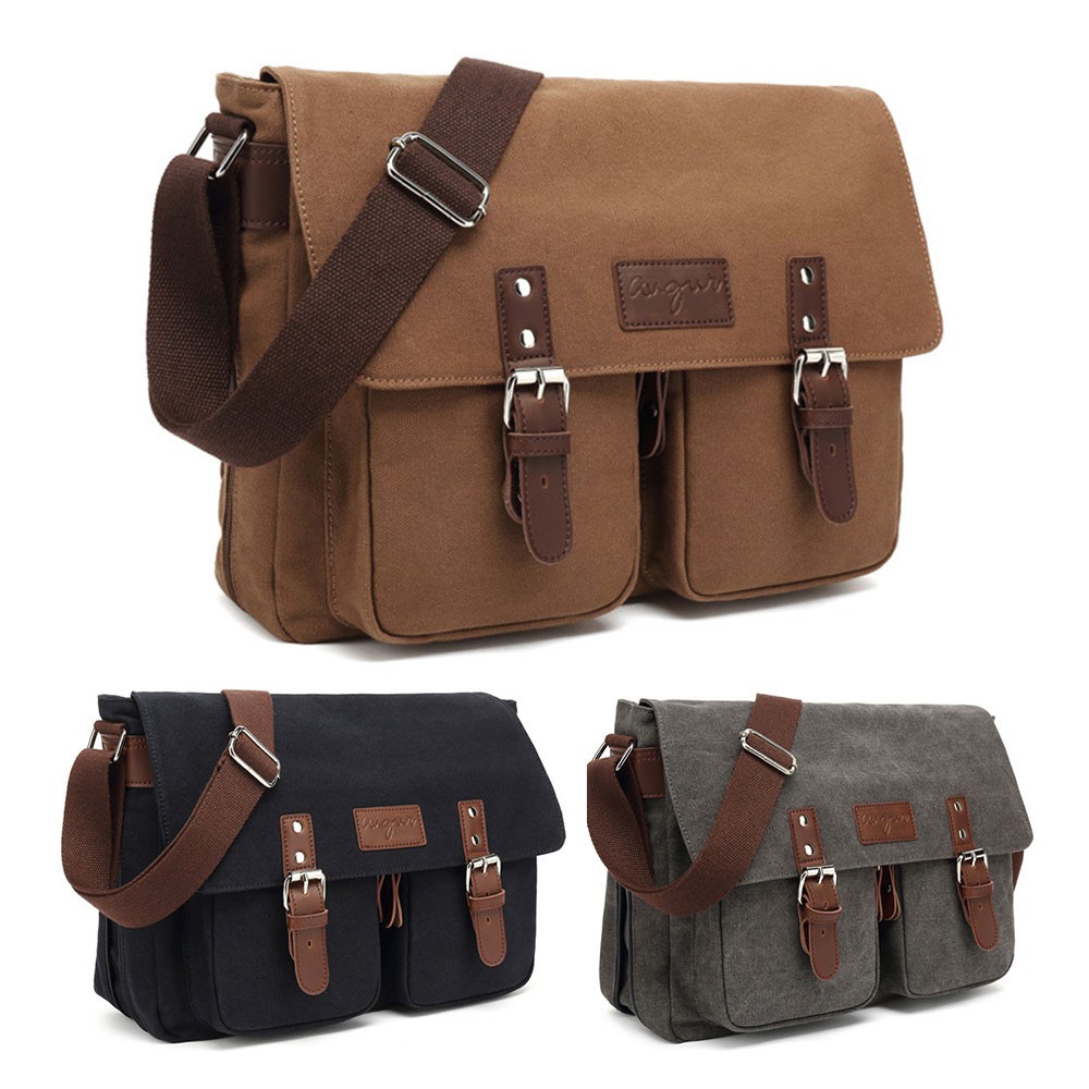 Premium Quality AUGUR Man Messenger Bag Crossbody Shoulder sling large ...
