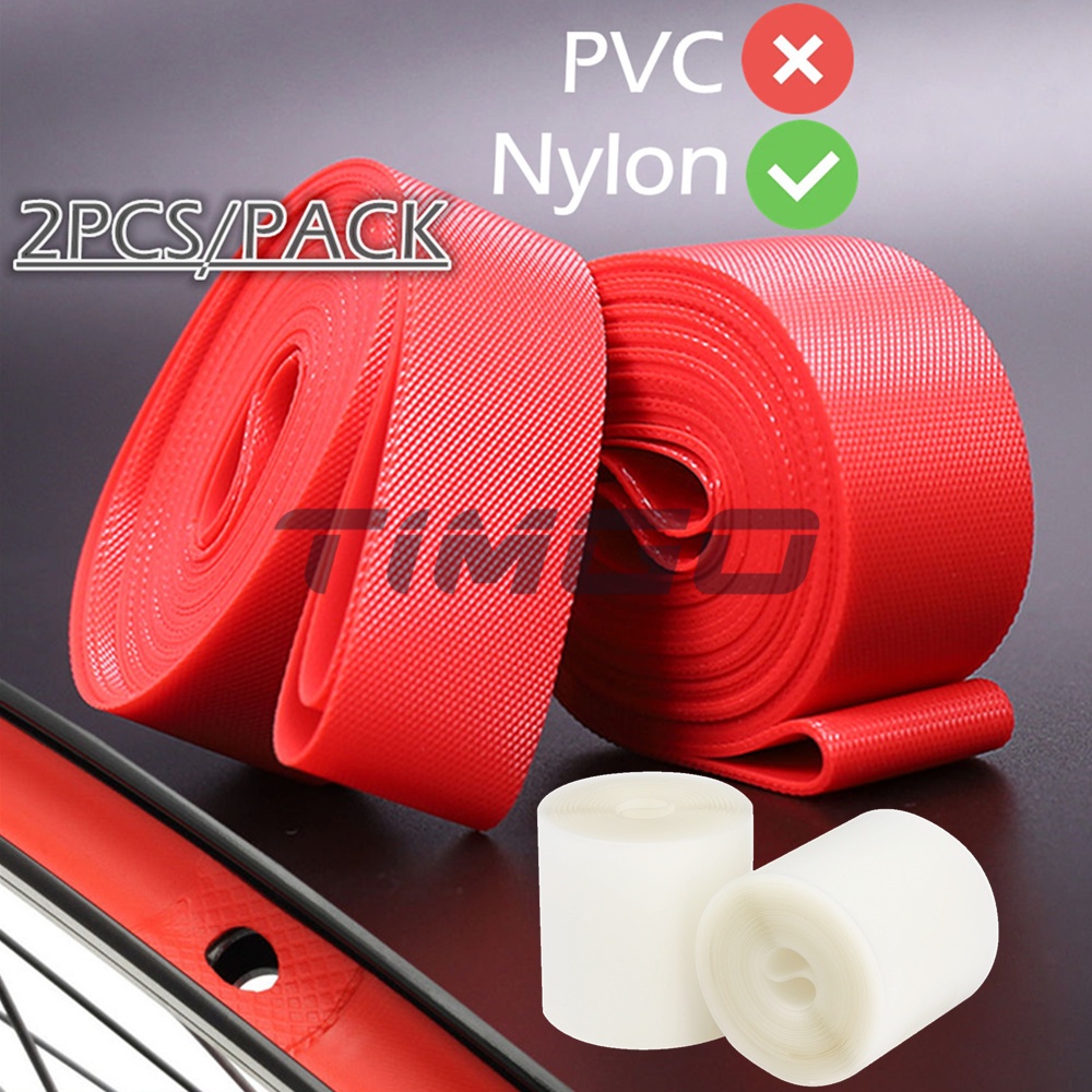 2 PCS/PACK MTB Road Folding Bike Bicycle Anti-Puncture Tube Nylon Rim ...