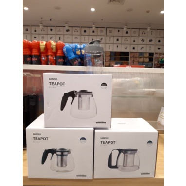Miniso Teapot 900ml (New Original) | Shopee Philippines