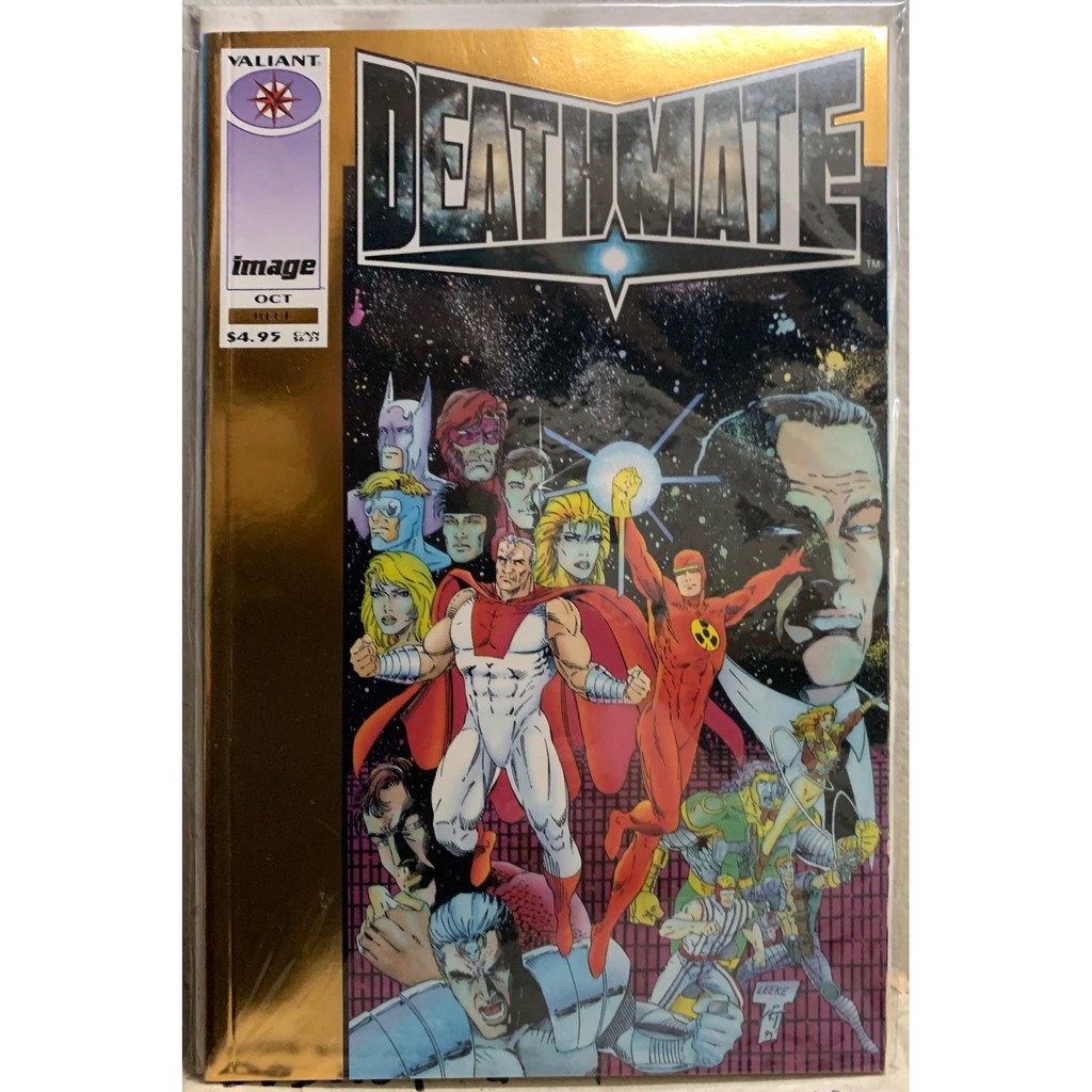 Valiant & Image Comics: 1993 - Deathmate: Blue - Gold Edition | Shopee ...