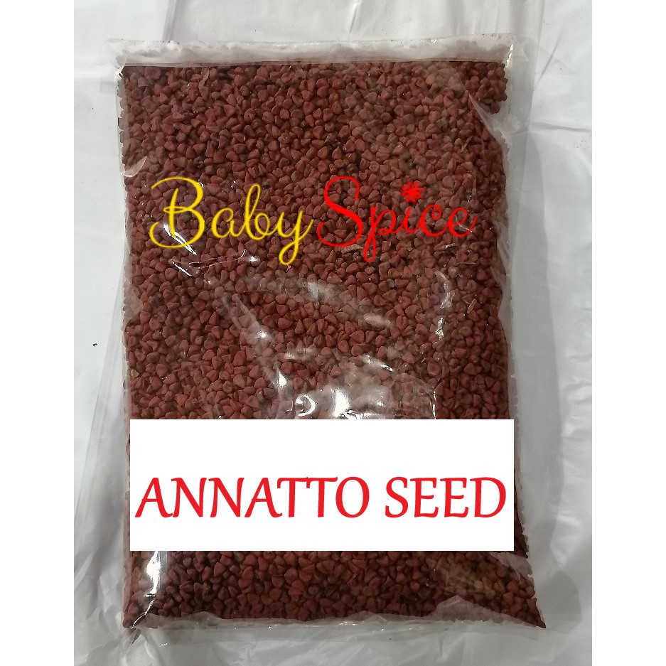 Atsuete or Annatto Seeds 100g-250g |BABY SPICE | Shopee Philippines