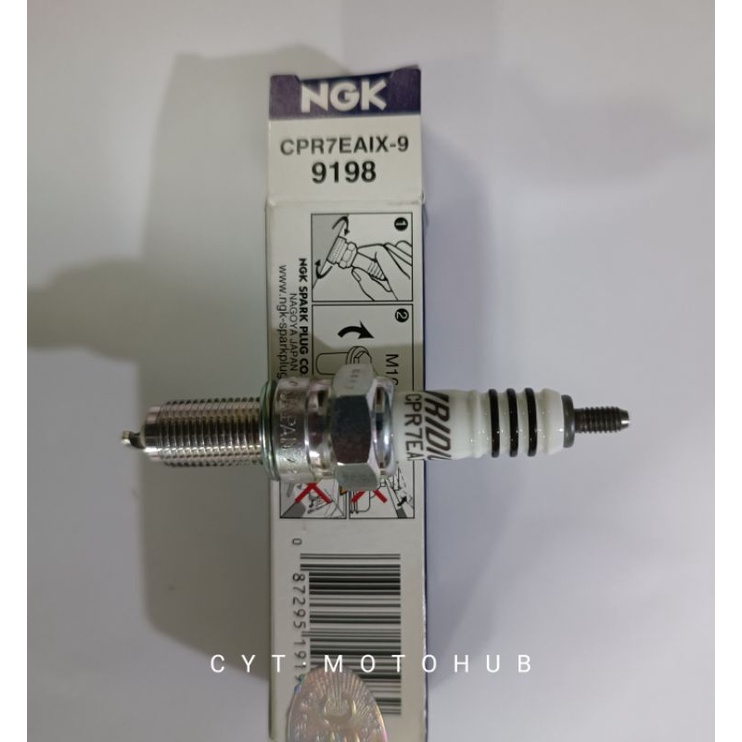 NGK Iridium Spark Plug CPR7EAIX-9 [Airblade 150 - PCX 125/150 - XRM 125 ...