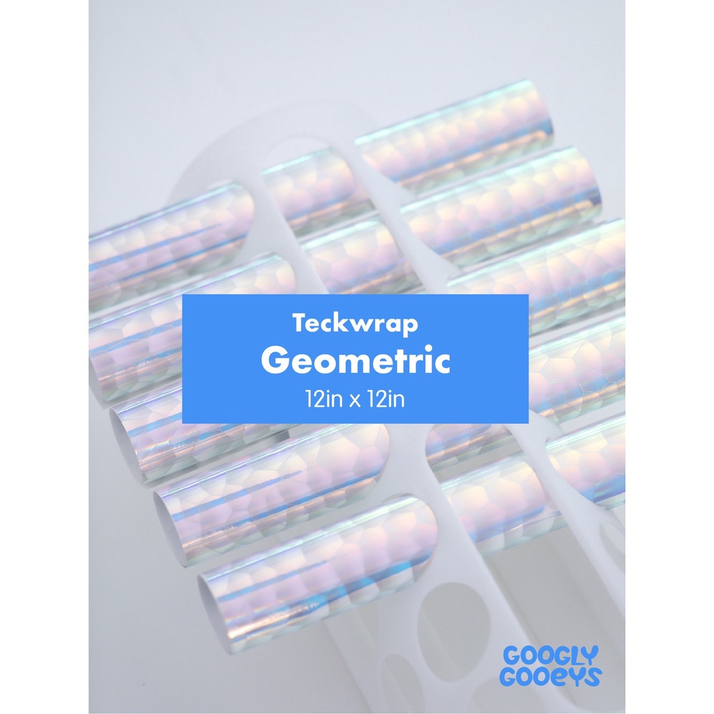 Teckwrap Holographic Pattern Adhesive Vinyl Stickers Decal DIY Craft ...