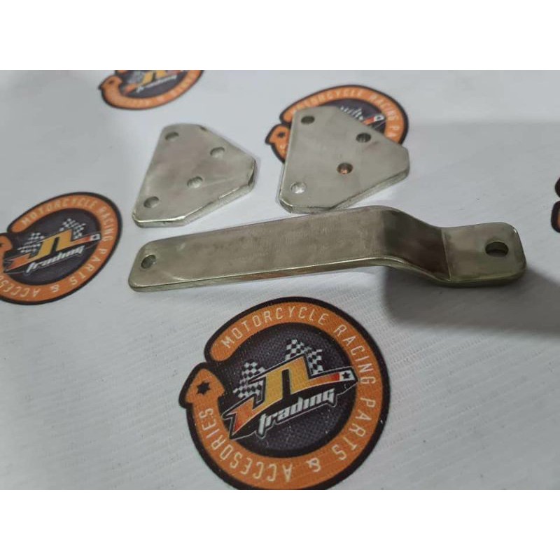 STAINLESS SHORTY BRACKET FOR V6 SHIFTER YAMAHA SNIPER 150 | Shopee ...