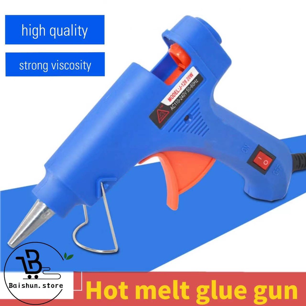 BAISHUN COD Hot melt glue gun Electric Heating Melt Glue Gun | Shopee ...