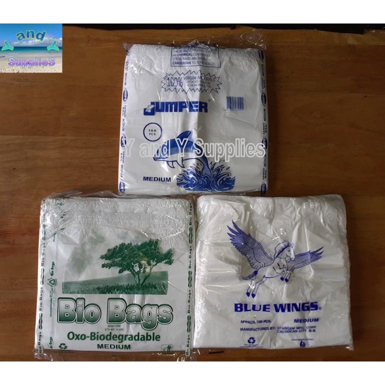 Sando Bag TINY, Plastic or Oxo Bio-degradable, White and Transparent ...