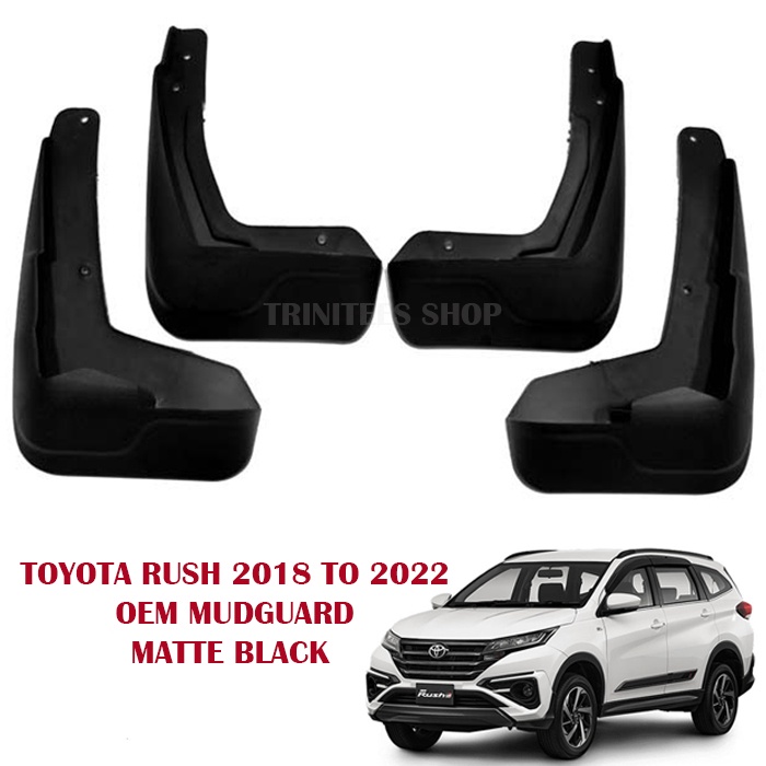 4pcs Toyota Rush 2017 to 2022 OEM Mudguard 2018 2019 2020 2021 2022 | Shopee Philippines