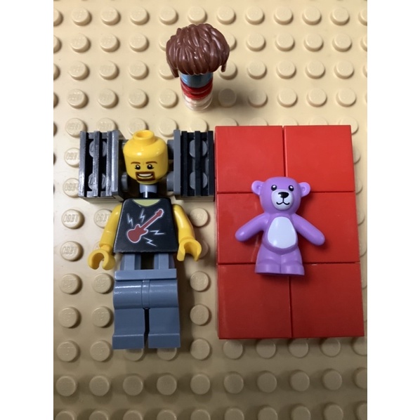 LEGO Minifigure - Fun Fair Stand Worker with Shooting Gallery | Shopee ...