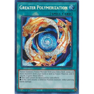 Greater Polymerization - MP22-EN050 - Prismatic Secret Rare 1st Edition ...