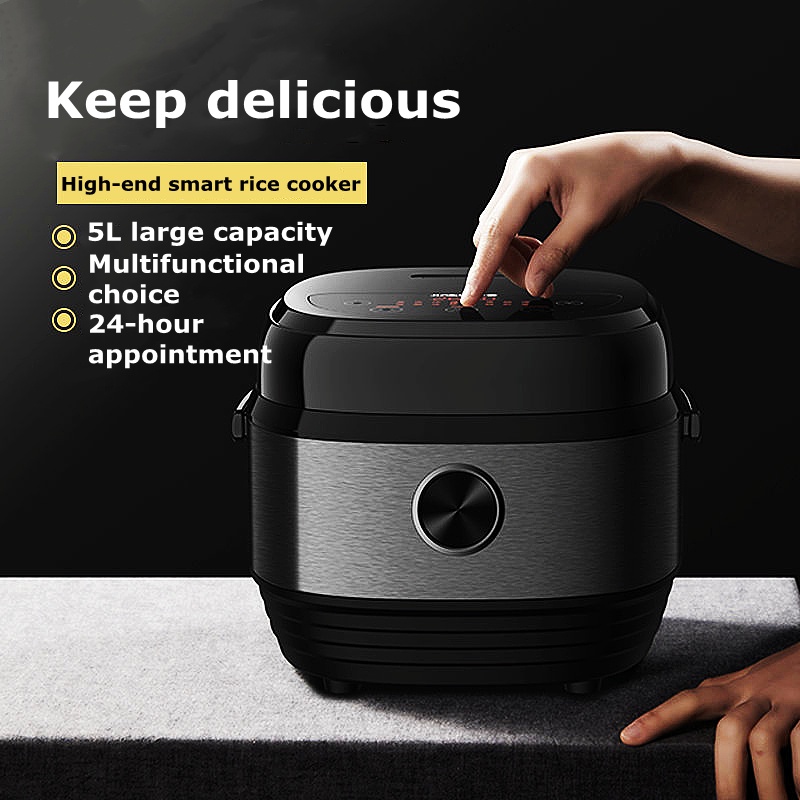 Fully automatic multi-function rice cooker IH large firepower 5L large ...