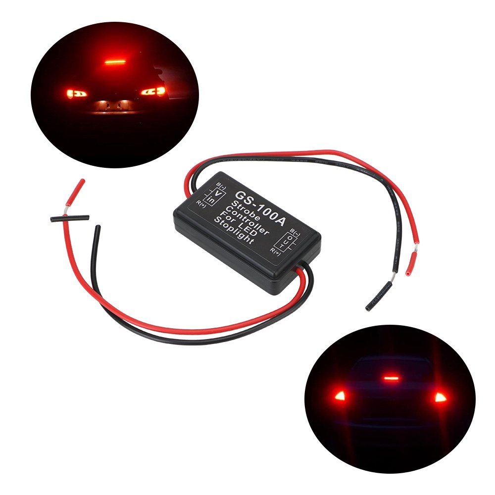 ＞New GS-100A 12V~24V Brake Light Controller Car LED High Position Smart Brake Taillight Flashing ...