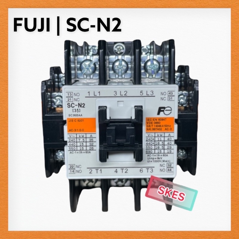 Fuji SC-N2 Magnetic Contactor Made in Japan | scn2 | SK Electrical | Shopee Philippines