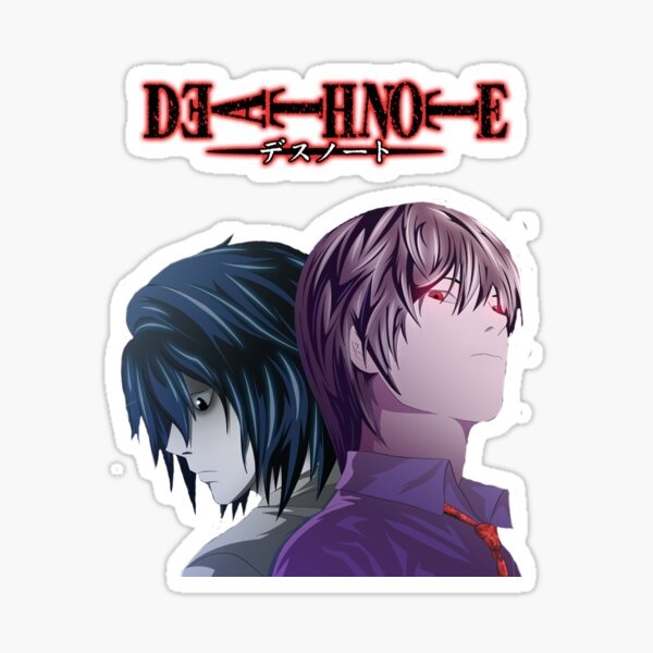 Anime Stickers / Death Note Anime Sticker Collection / Laminated Vinyl ...