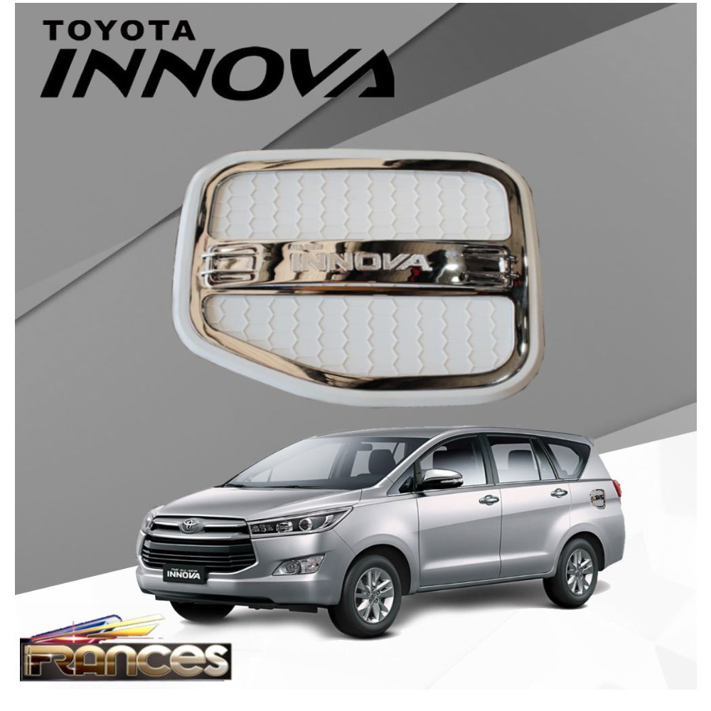 Innova 2016-2026 Gas Tank Cover white ( innova accessories ) | Shopee ...