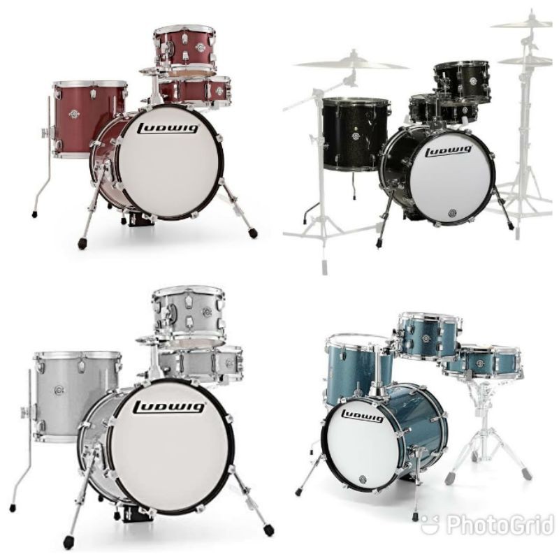 Ludwig Breakbeat questlove Drum Kit Shell Pack | Shopee Philippines