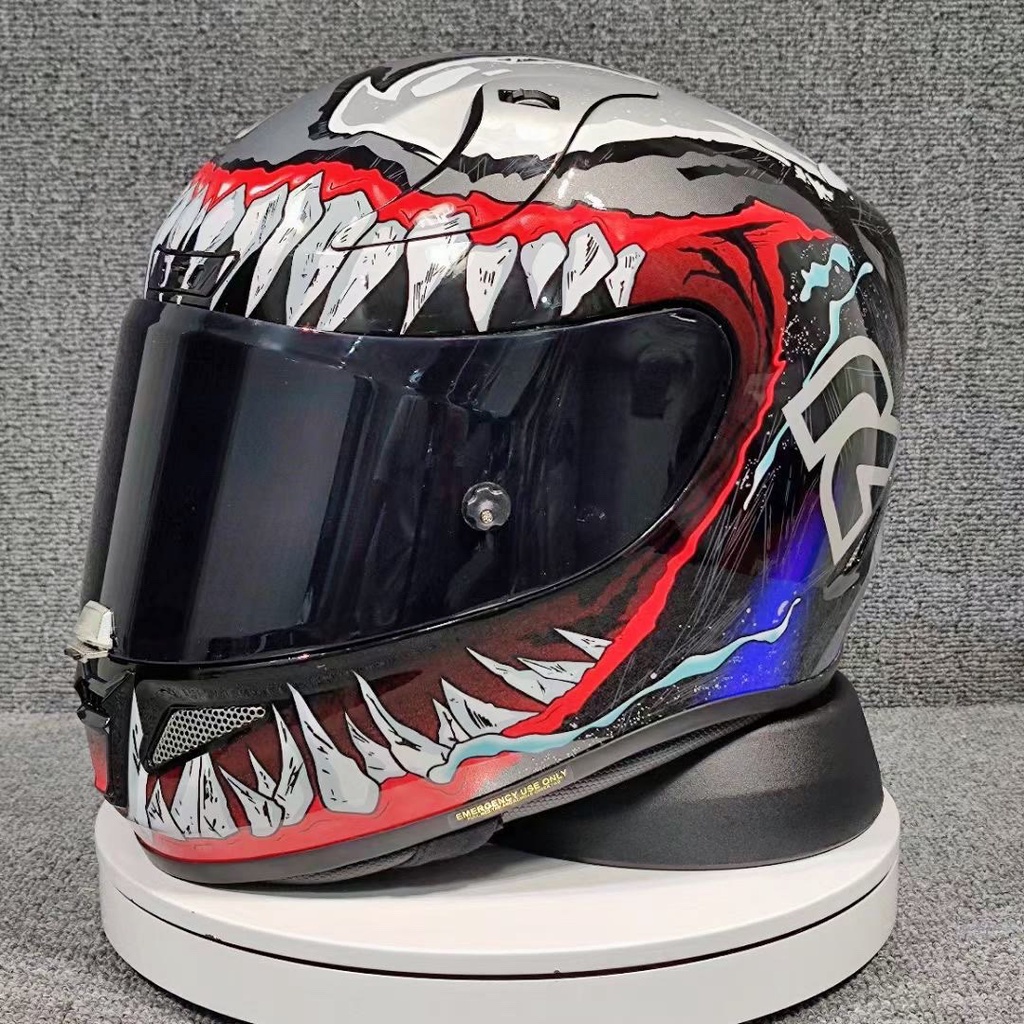 Hjc Rpha 11 Venom 2 Marvel Co-Branded Rpha 11 Motorcycle Helmet ...