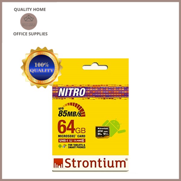 Nitro Micro Class 10 85Mb S Without Adaptor 64Gb (100% Original ...