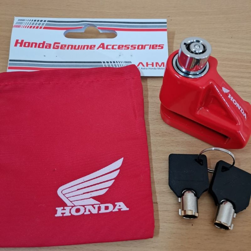 ORIGINAL AHM MOTORCYCLE DISC PADLOCK | Shopee Philippines