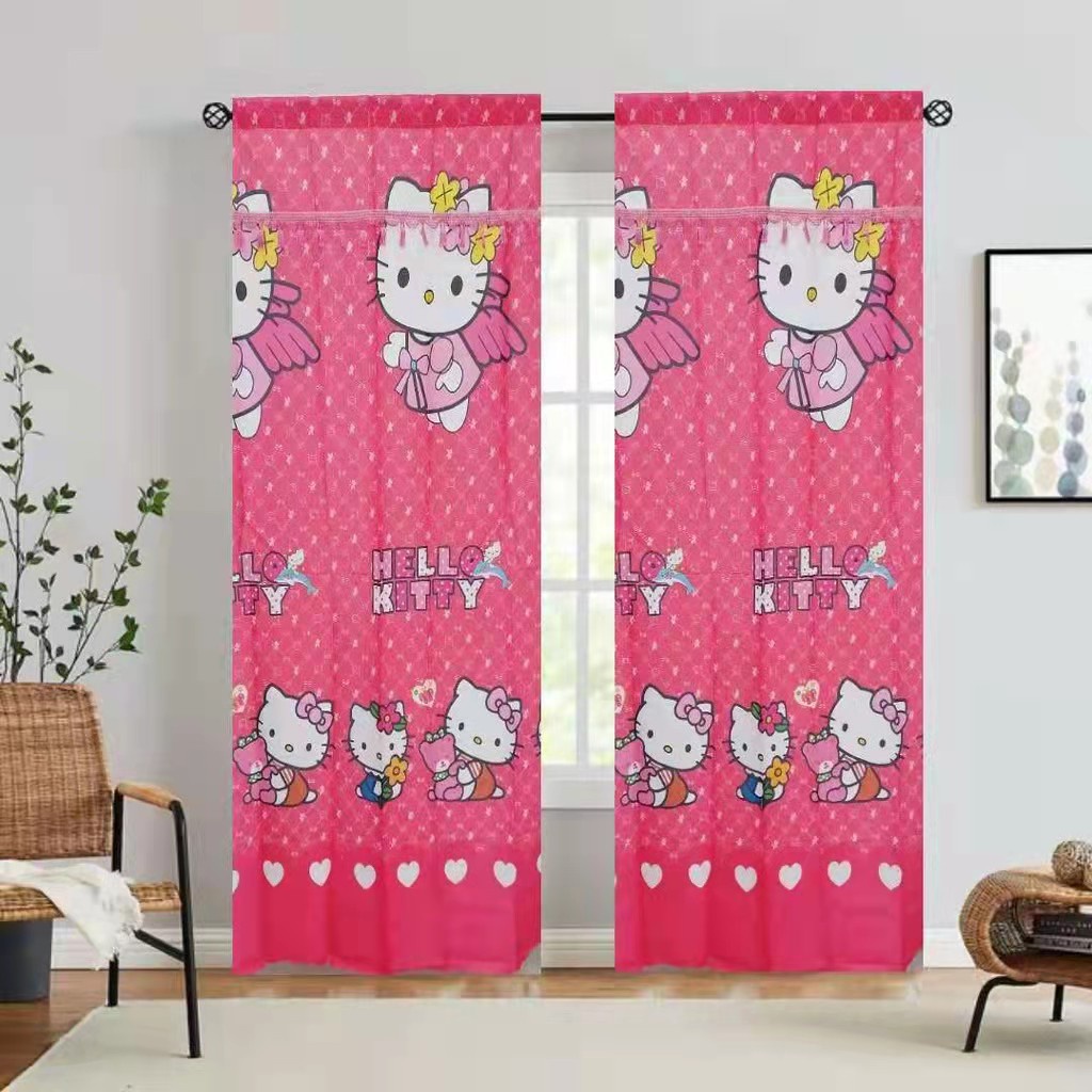 NEW Sheering Curtain Good Quality Simple Curtain Without Ring Kurtina ...