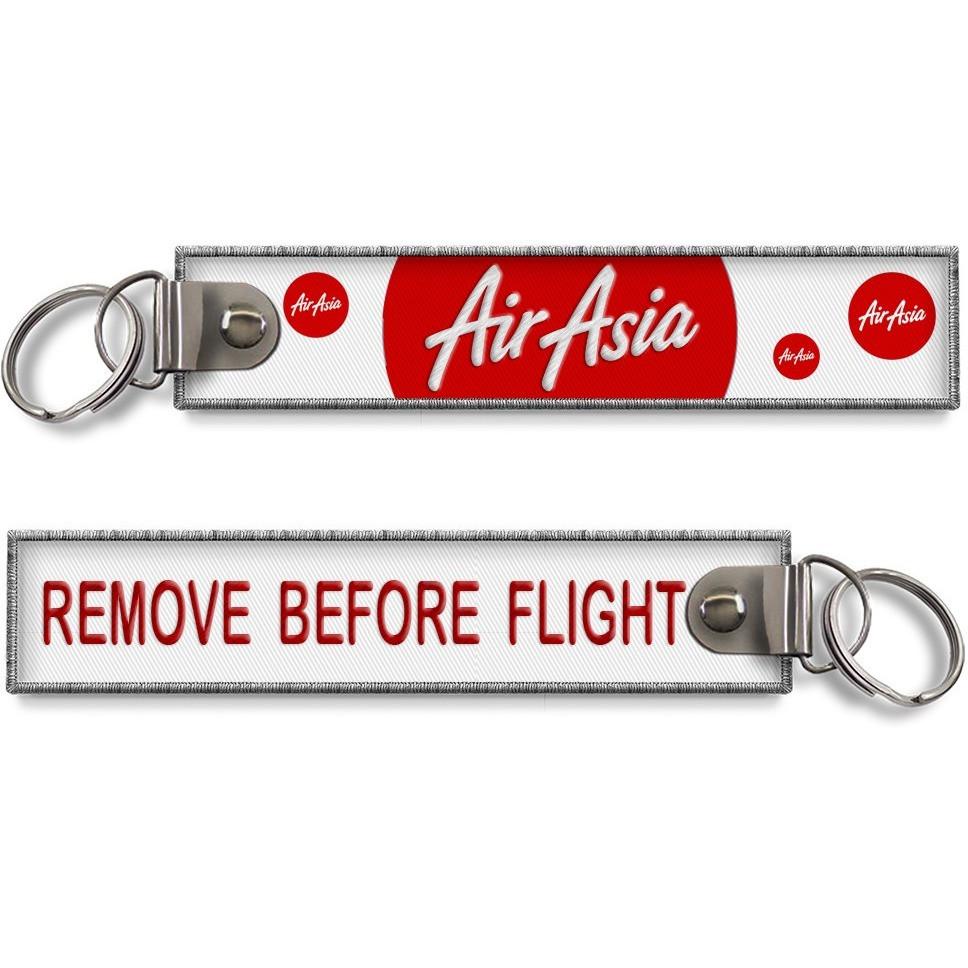 AIRASIA Key chain/Tag Airasia Airlines MAB MAHB LAE Aviator Box Hadiah ...