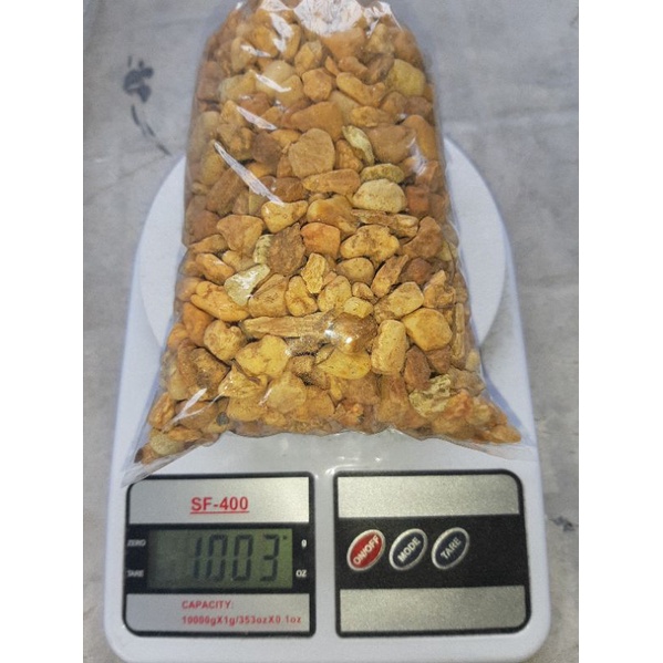 Aquarium Pebbles (yellow) 1 kilo | Shopee Philippines
