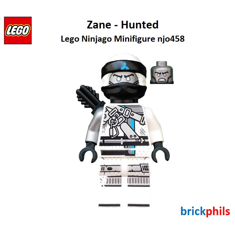 Lego Ninjago Minifigure njo458 Zane - Hunted | Shopee Philippines