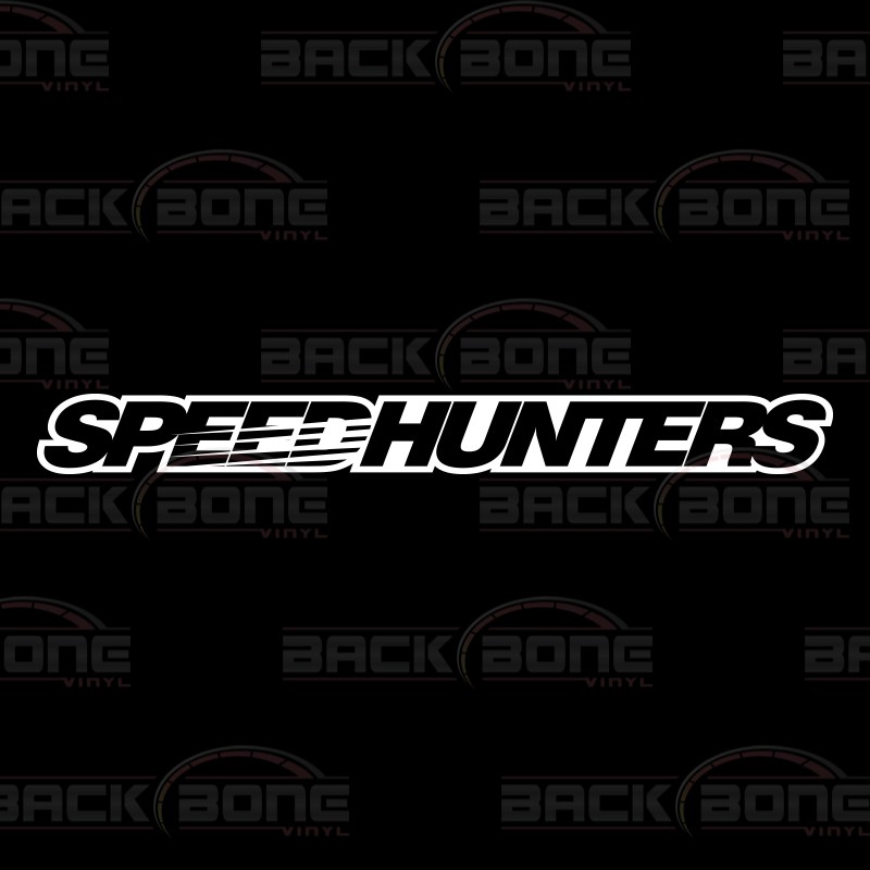 SPEEDHUNTERS LOGO CAR STICKER 2 | Shopee Philippines