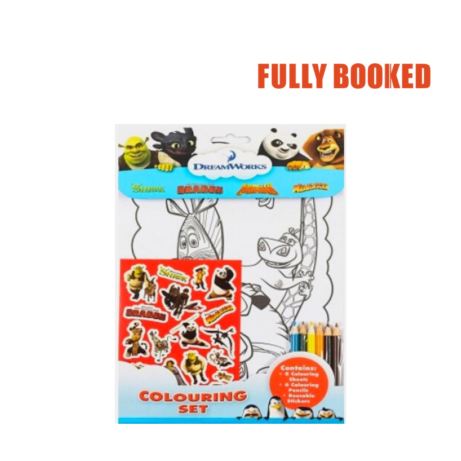 Dreamworks Colouring Set (Mixed Media) by Alligator Books | Shopee ...