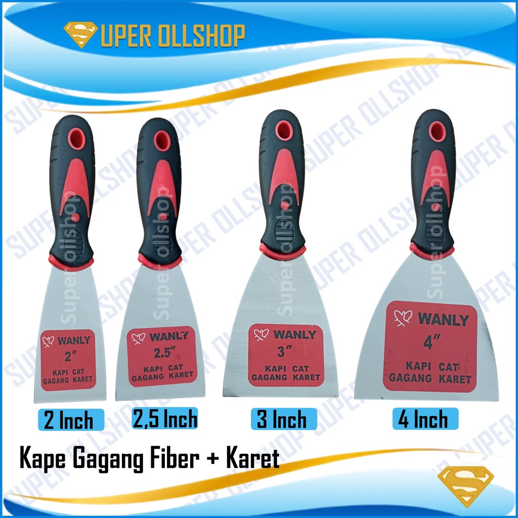 Kape Kapi Cat Screper Scrap Scrap Sliper Rubber Fiber Handle 2 Inch 2.5 ...