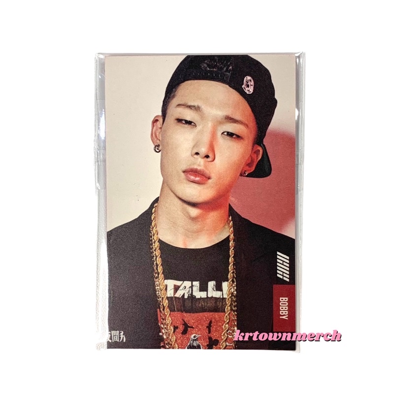 Icon - Bobby Welcome Back Japan Debut Album Photocard | Shopee Philippines