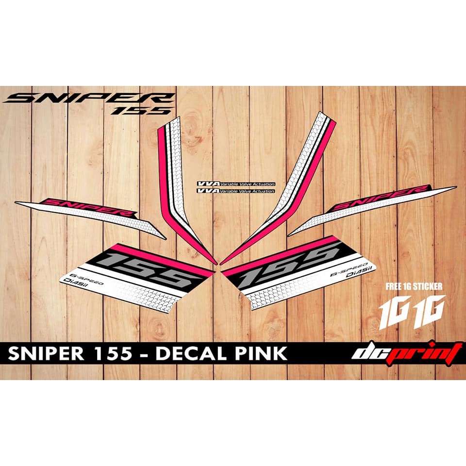 Sniper 155 Decals Yamaha Car Sticker Waterproof | Shopee Philippines